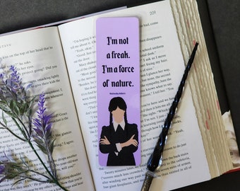 Wednesday Addams Bookmark - Etsy