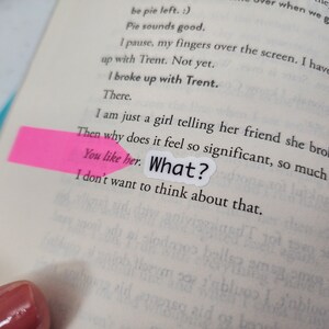 Book Annotation Stickers, Handmade Stickers, Bookish Gift, Annotation ...