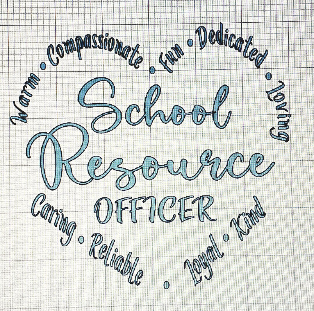 School Resource Officer Decal School Resource Officer Car - Etsy