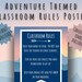 Adventure Themed Classroom Rules Poster - Etsy