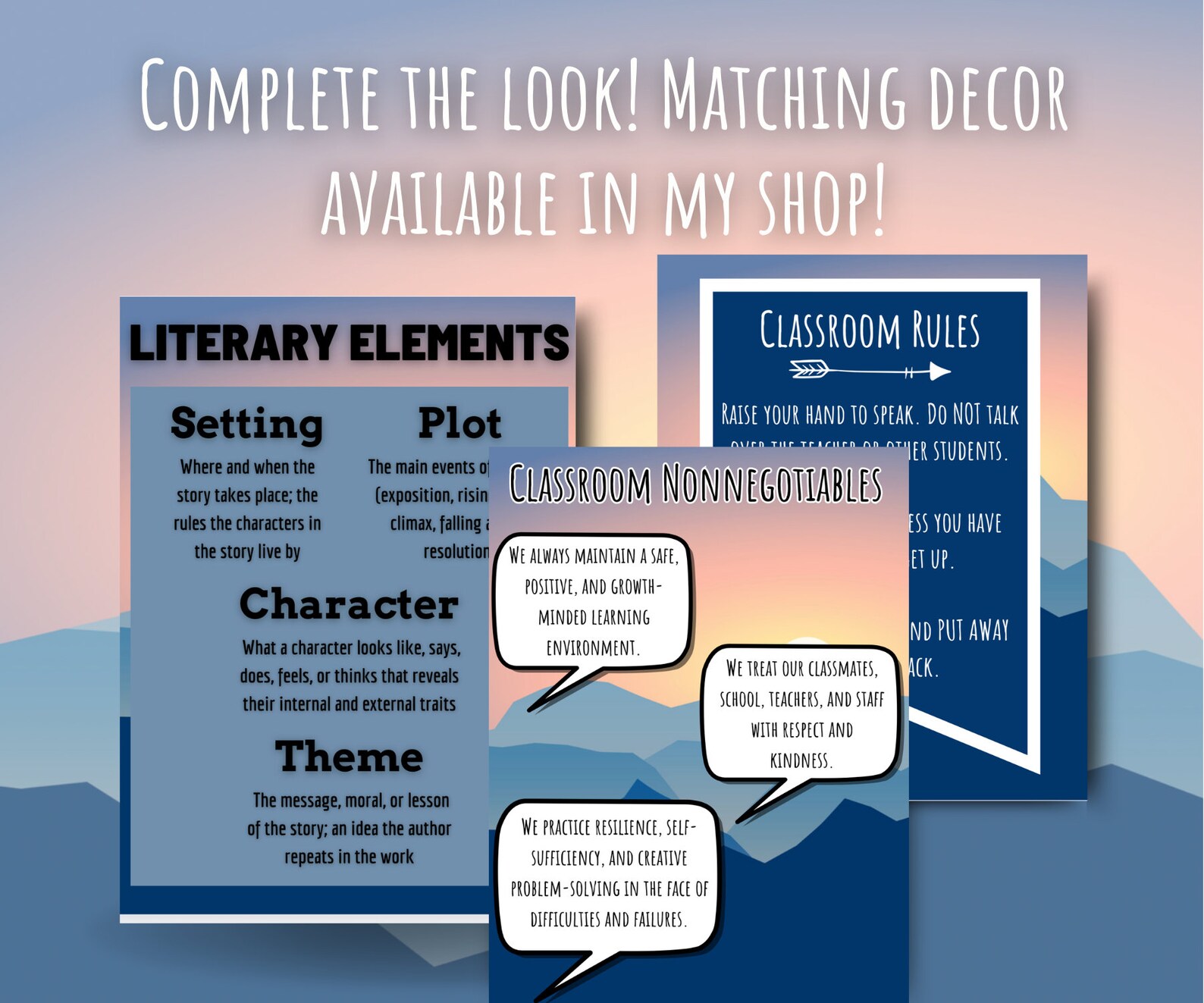 Open House and Meet the Teacher Night Template Kit, Adventure Theme ...