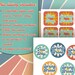 Classroom Calendar Display |printable Groovy Retro Classroom Decor ...