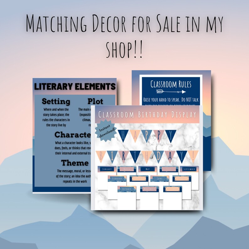 Adventure Themed Classroom Nonnegotiables Poster - Etsy