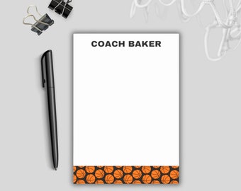 Custom Basketball Sticky Notes // Personalize Gift Idea for Coworker ...