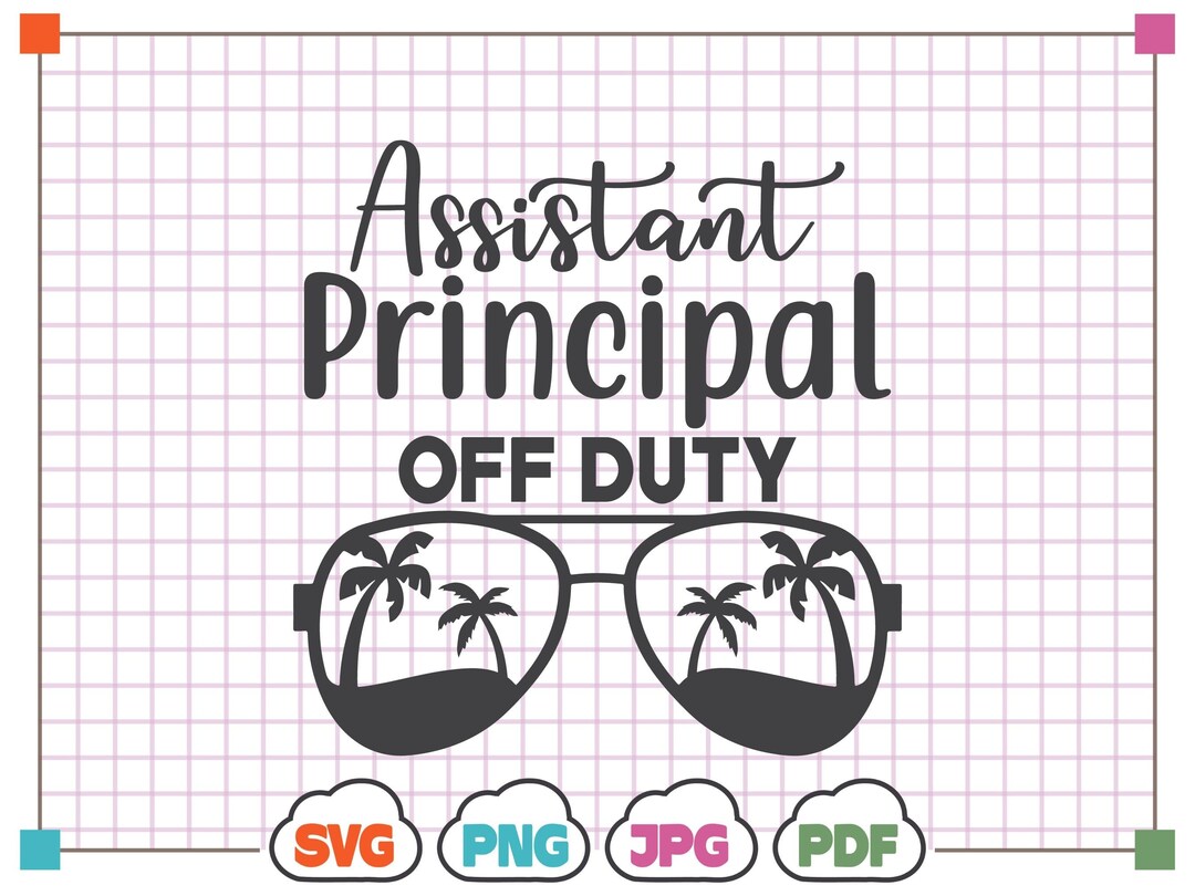 Assistant Principal SVG, School Staff SVG, Back to School SVG, Teacher ...