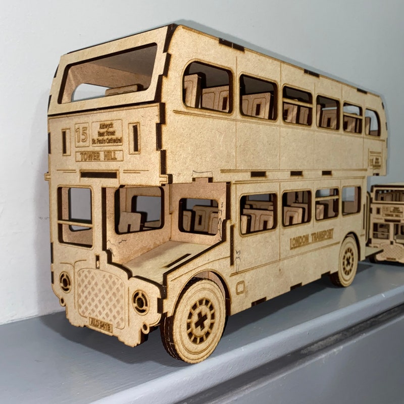 Double Decker Bus - Etsy