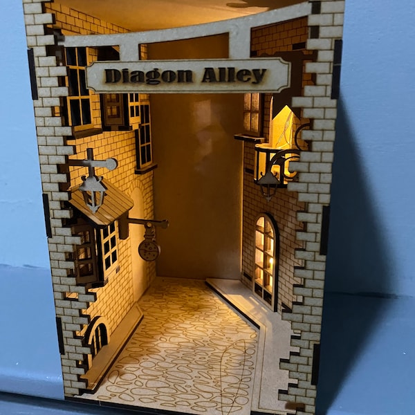 Diagon Alley Book Nook - Etsy UK