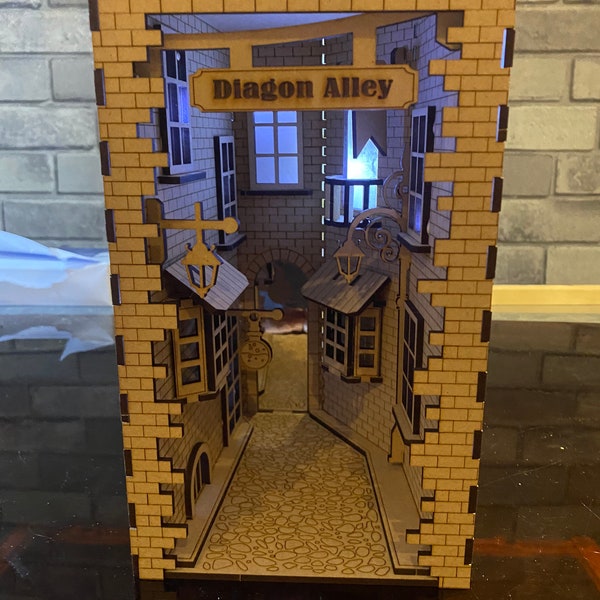 Diagon Alley Book Nook - Etsy UK