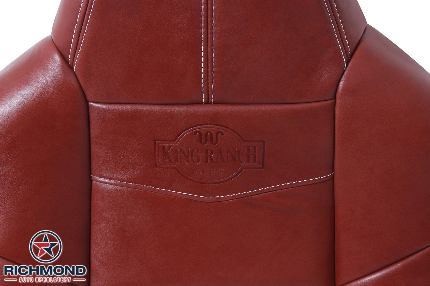 2008-2010 Ford F-250 King Ranch Replacement Leather Seat Cover: Driver ...