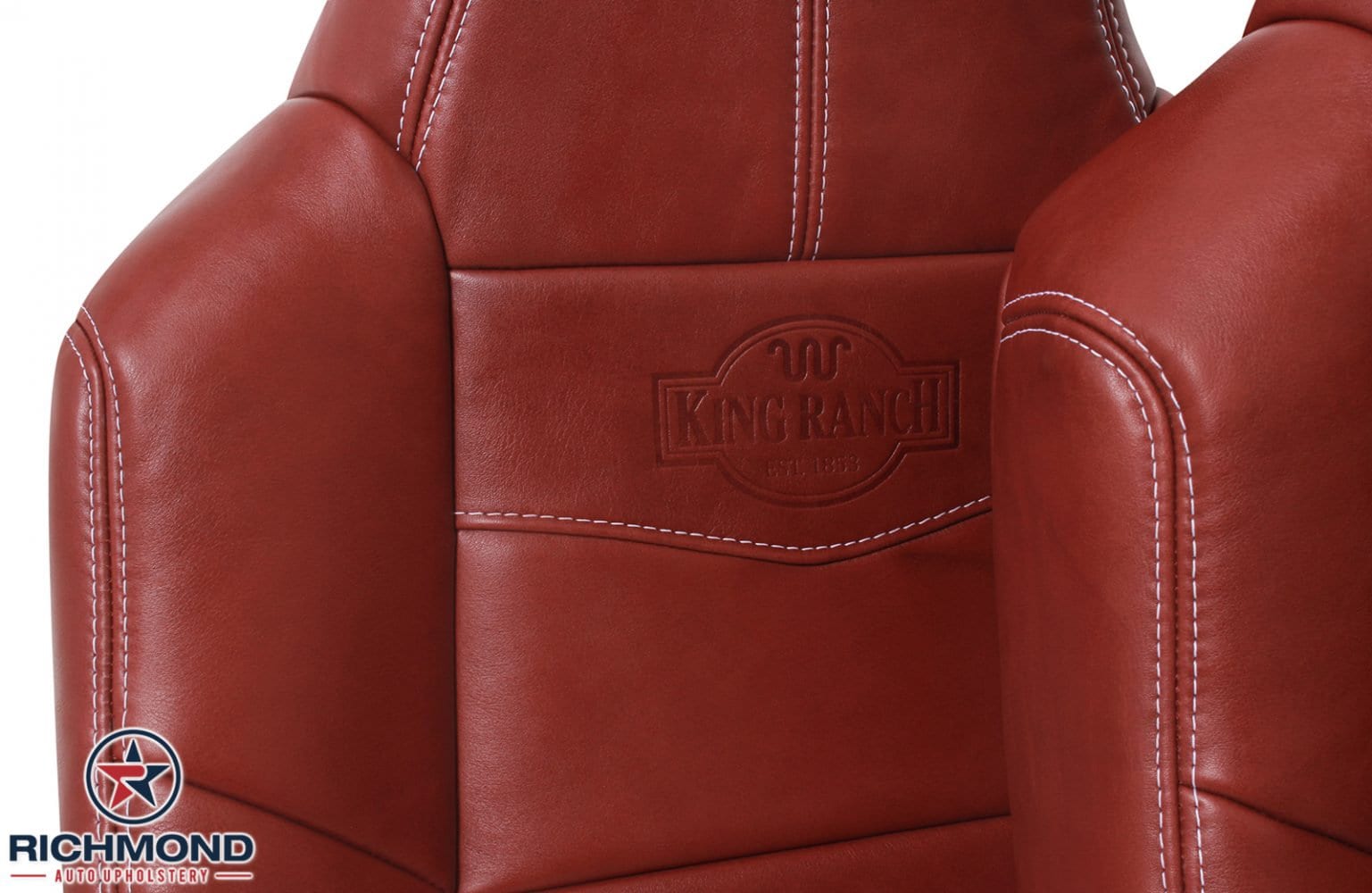 2008-2010 Ford F-250 King Ranch Replacement Leather Seat Cover: Driver ...