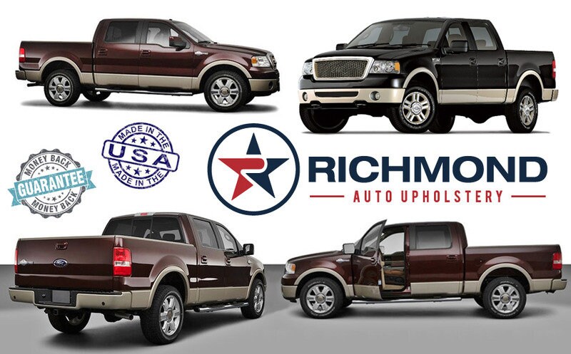 2004-2008 Ford F-150 King Ranch Genuine Leather Replacement Seat Cover ...