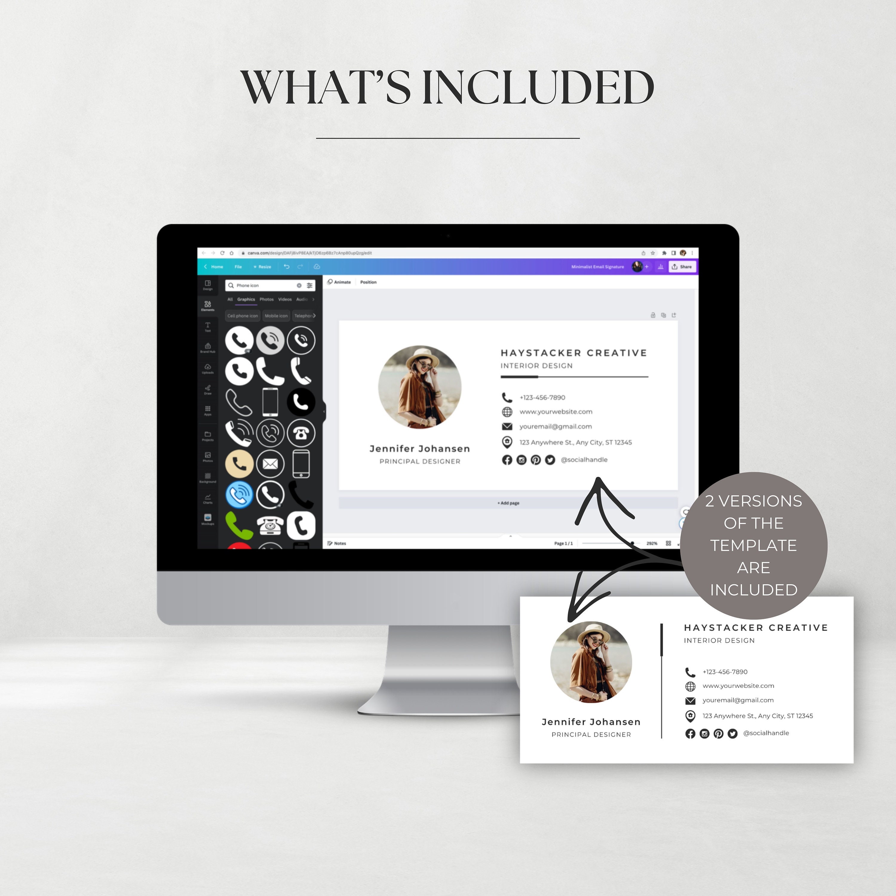 Editable Email Signature Template | Custom Email Signature | Realtor ...
