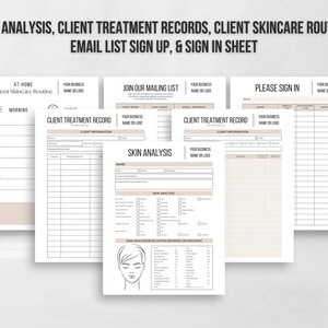 Esthetician Client Consent Forms Editable | Microblading Consent Forms ...