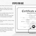 Puppy Birth Certificate Editable | Dog Certificate Template | Editable ...