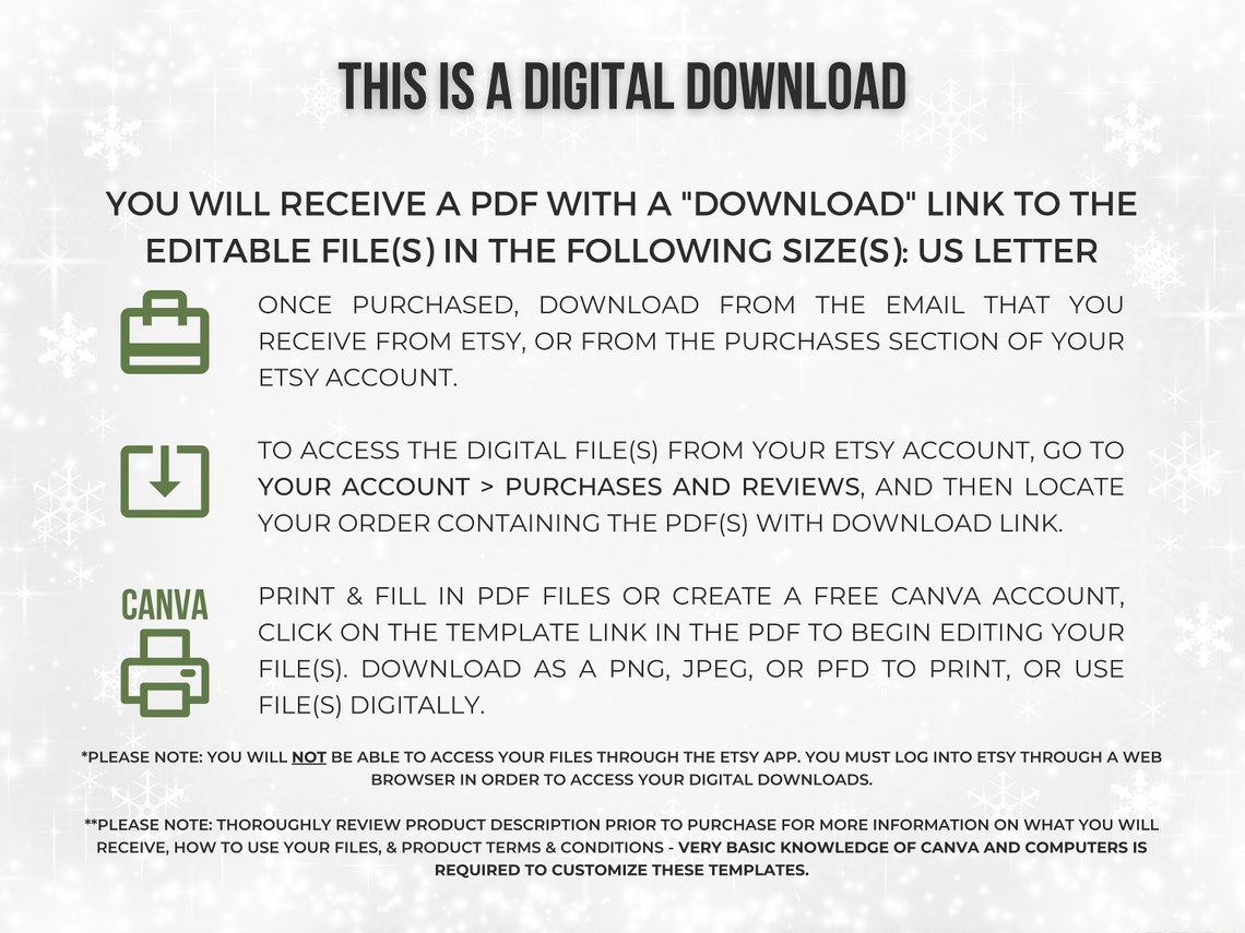 Editable Letter From Mrs Claus Mrs Claus Letter Template - Etsy