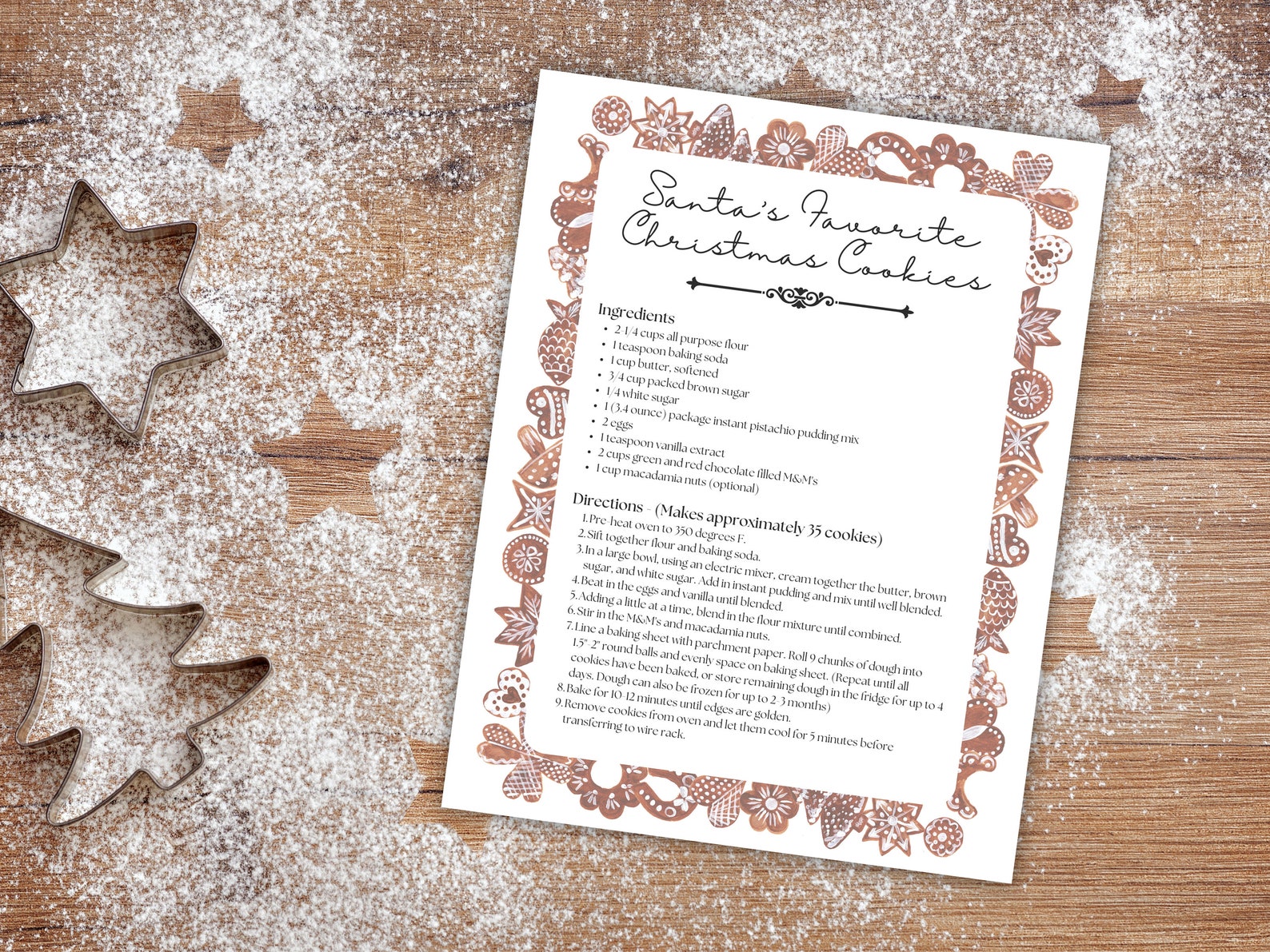 Editable Letter From Mrs Claus | Mrs Claus Letter Template | Vintage ...