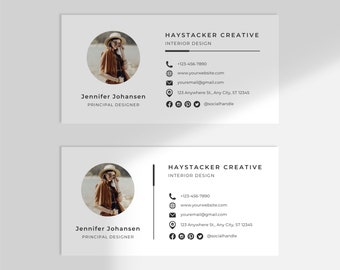 Minimalist Email Signature Template Editable Email Signature Custom ...