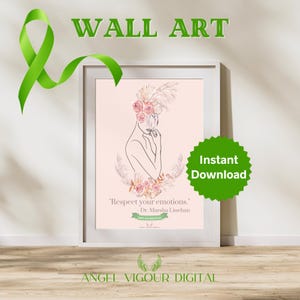 BPD Wall Art Printable Uplifting Borderline Personality Disorder Quotes ...