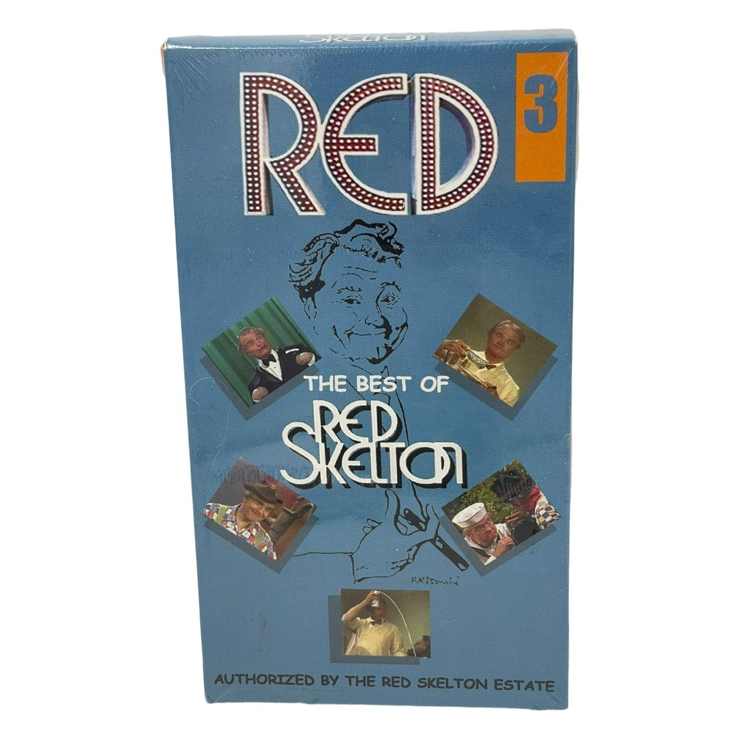 Vintage Sealed VHS Red the Best of Red Skelton Authorized by His Estate ...