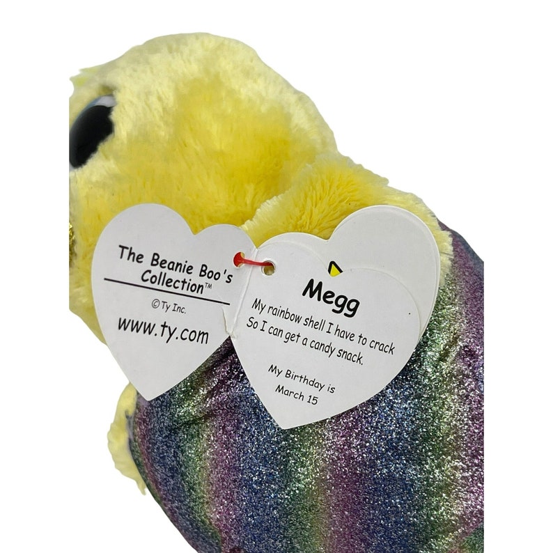 Beanie Boos TY Plush Baby Chick in Cracked Egg Megg Stuffed - Etsy