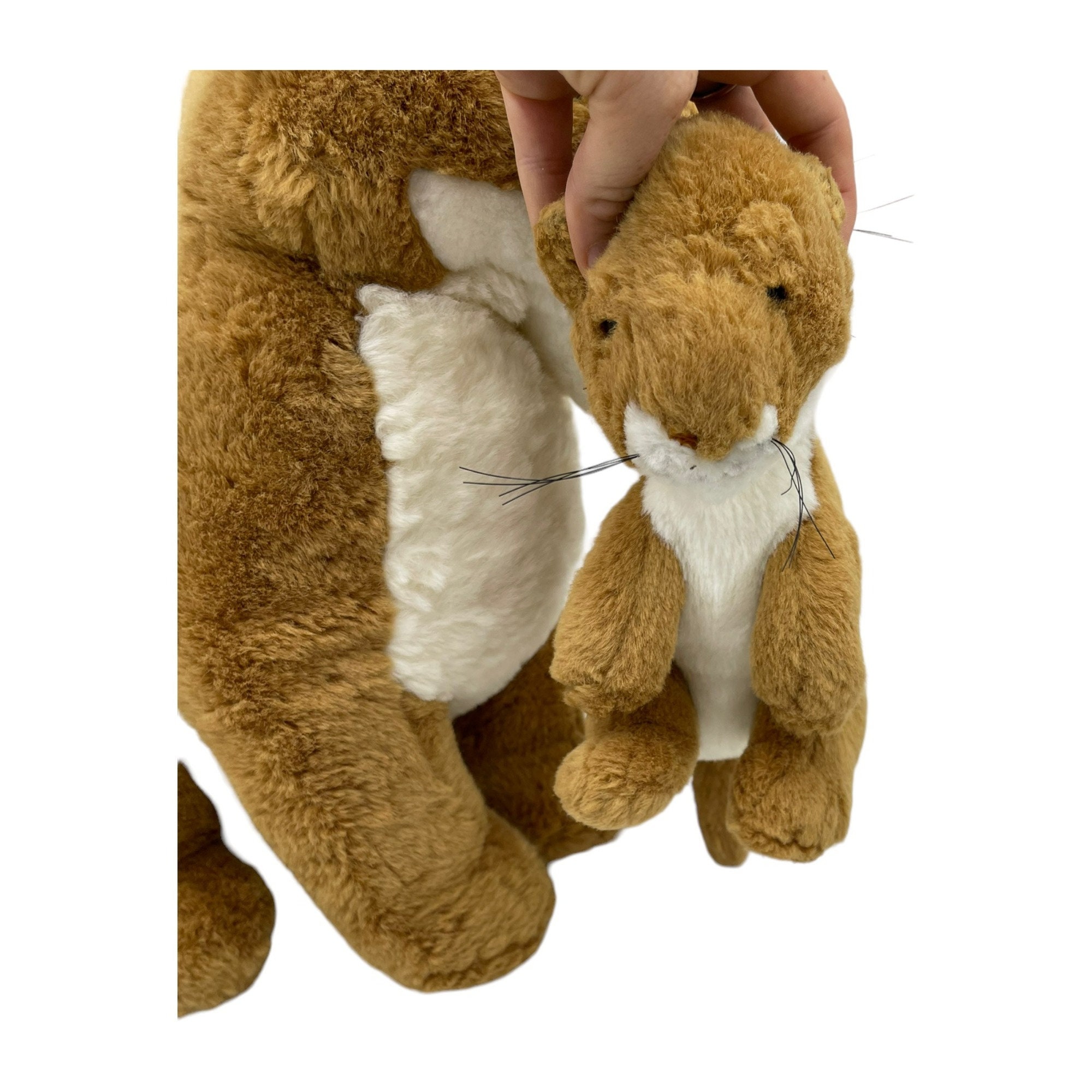 Vtg Lioness W Cub Stuffed Animal Plush Cat Lion Simba the - Etsy