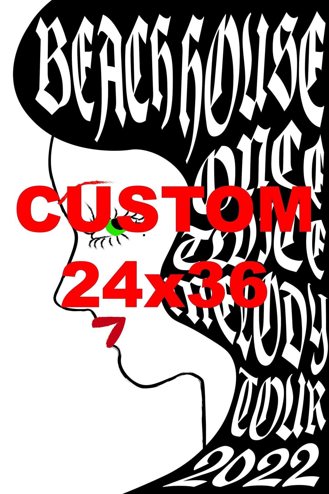 24x36 CUSTOM Once Twice Melody Poster DIGITAL DOWNLOAD - Etsy
