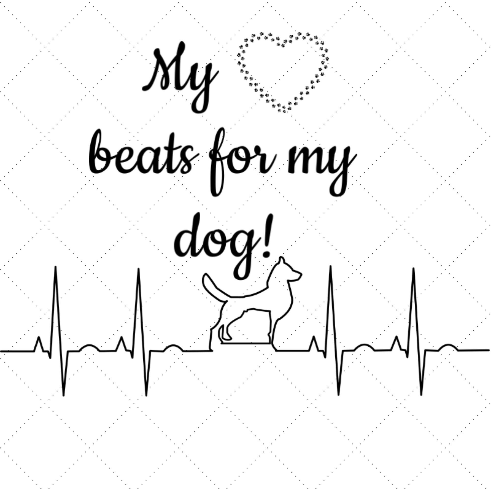 Perro SVG, perro PNG, perro cricut, diseño de perro de amor, paquete de ...