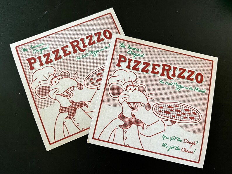 Pizzerizzo Pizza Box - Vinyl Sticker - Etsy