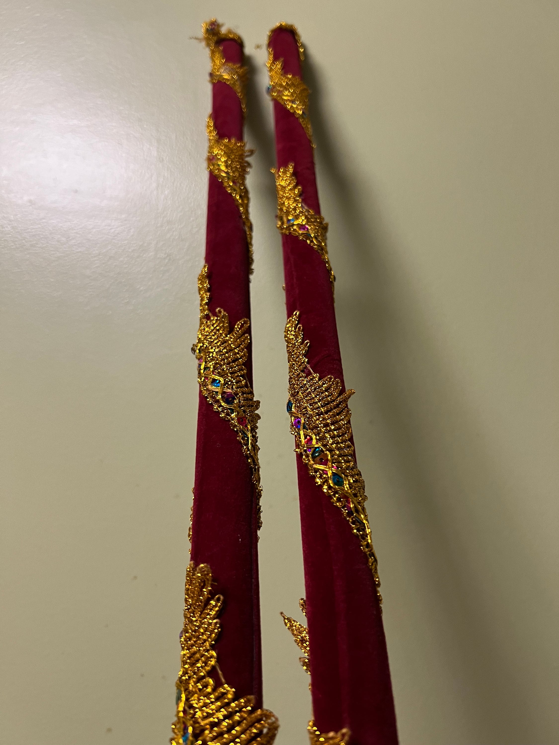 Arab Wedding/engagement Dancing Sticks, Traditional, Palestinian ...