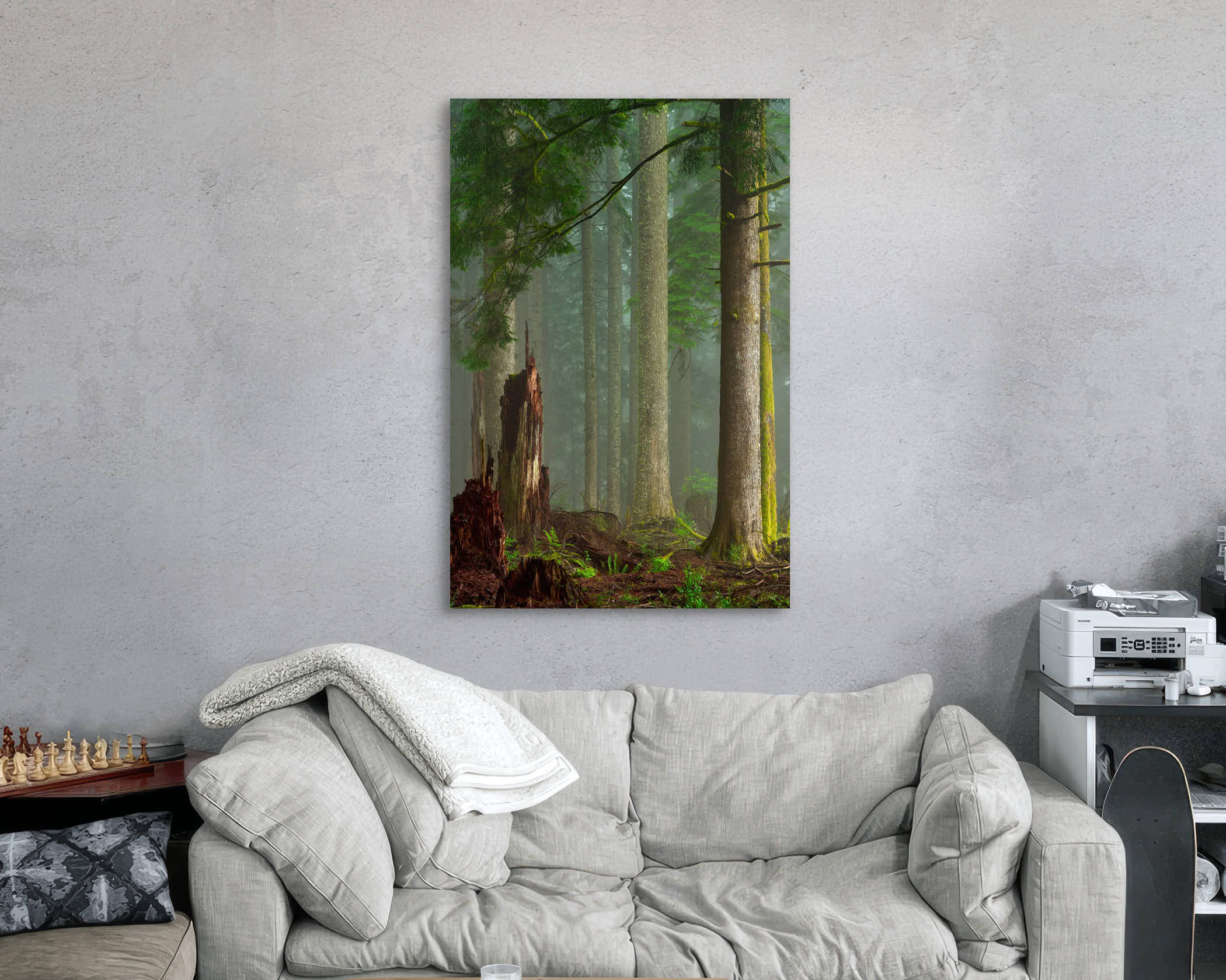 Oregon Nature Forest Photography, Pacific Northwest Moody Landscape ...