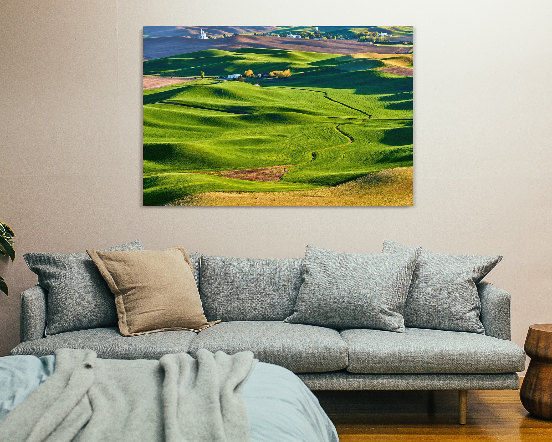 Spring Palouse Hills Photo. Sunset on the Palouse. Spring - Etsy