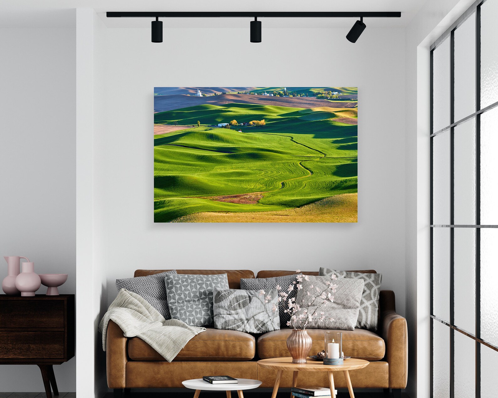 Spring Palouse Hills Photo. Sunset on the Palouse. Spring - Etsy