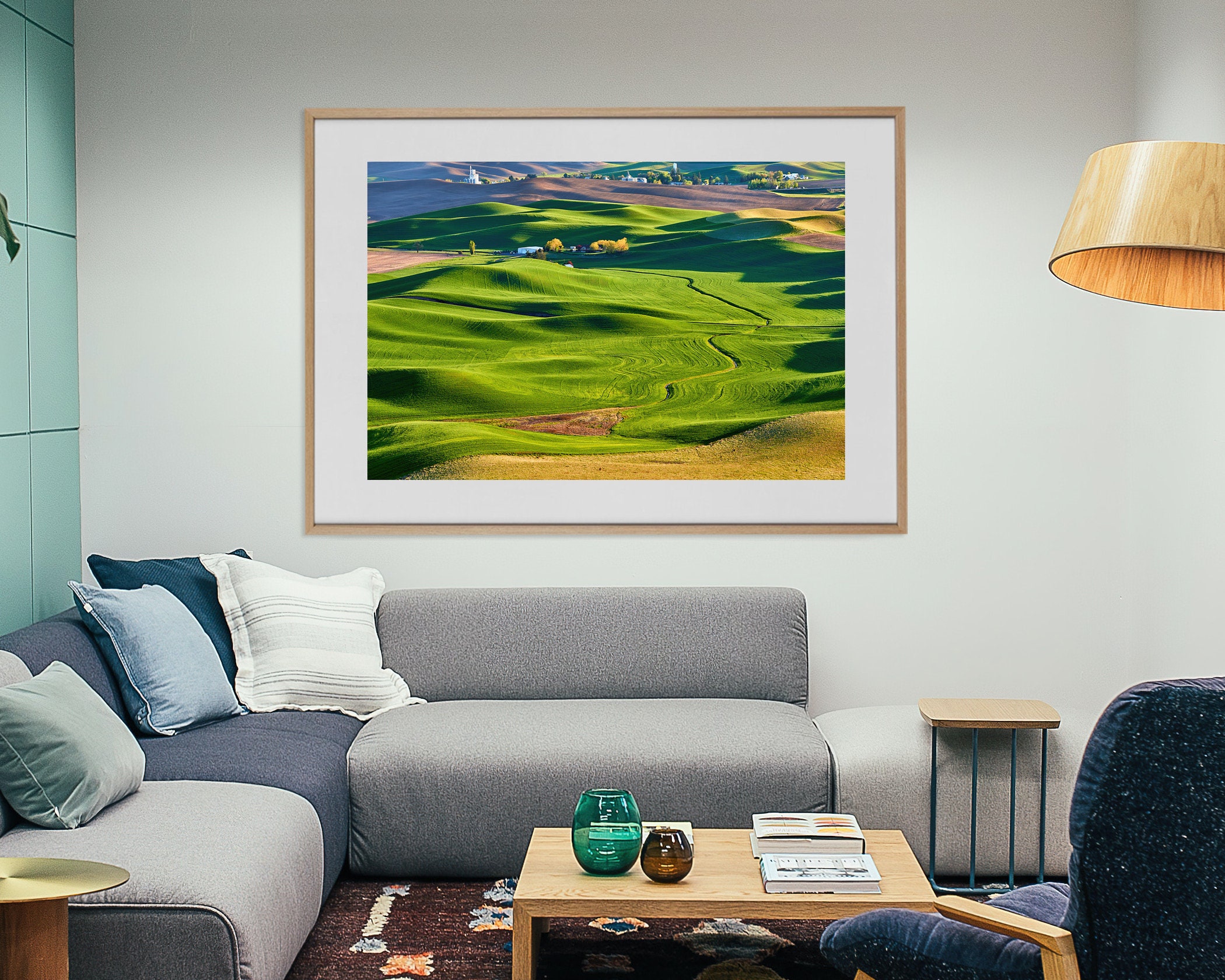 Spring Palouse Hills Photo. Sunset on the Palouse. Spring - Etsy