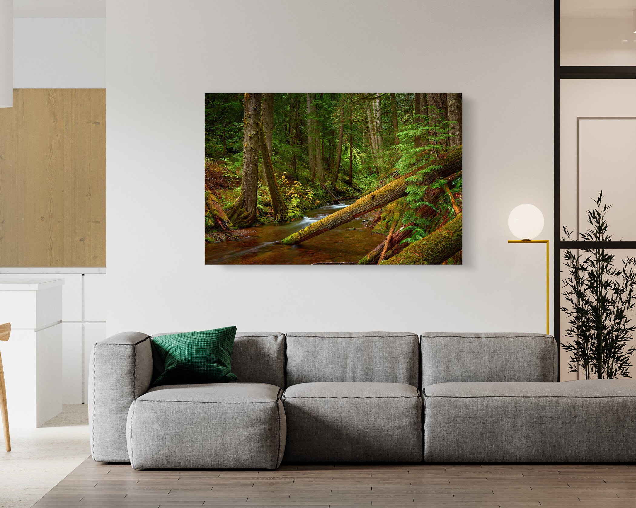 Pacific Northwest Forest Serenity Panther Creek Mystery - Etsy