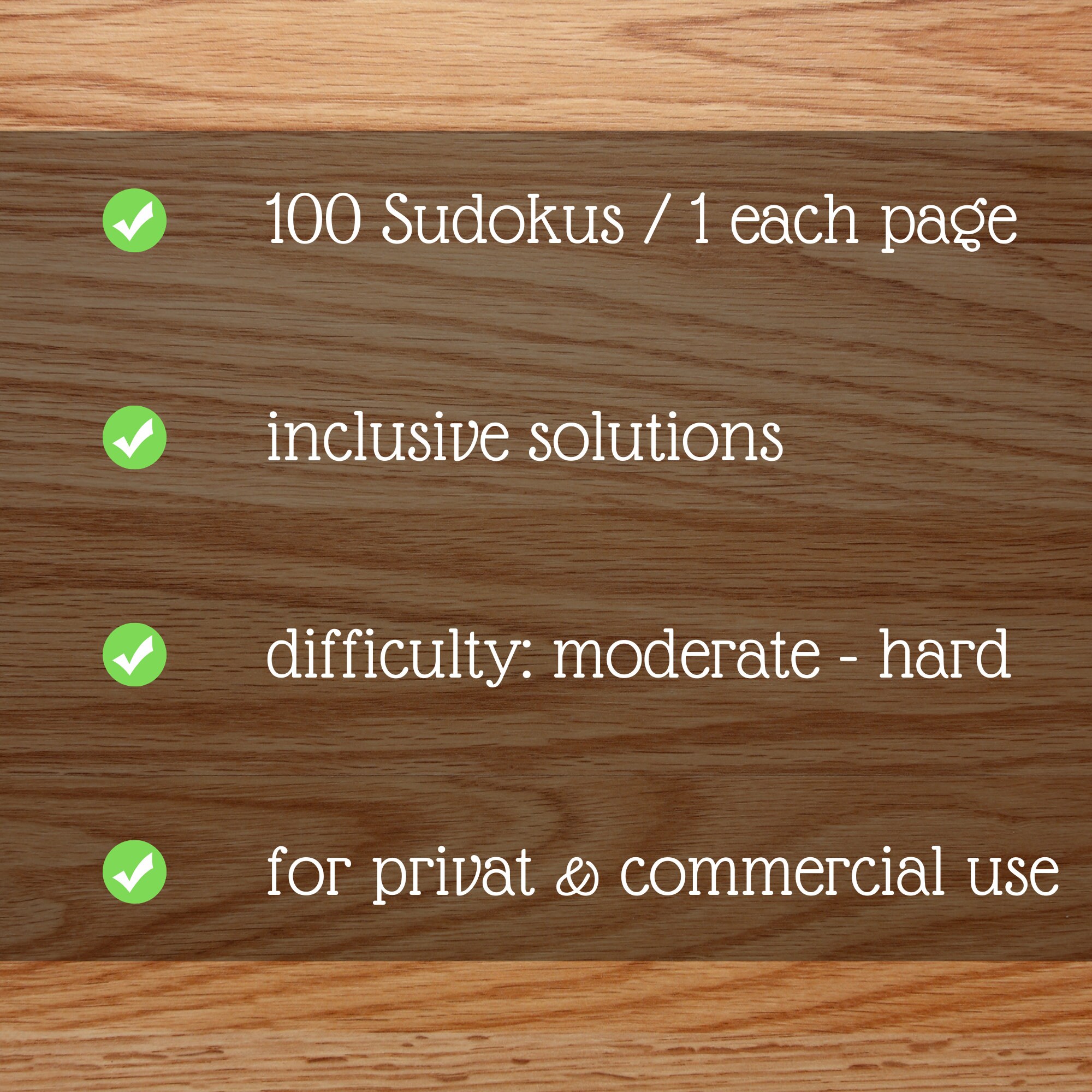 100 Sudoku Medium and Hard Vol 2 | Digital Puzzle Games | Sudoku ...