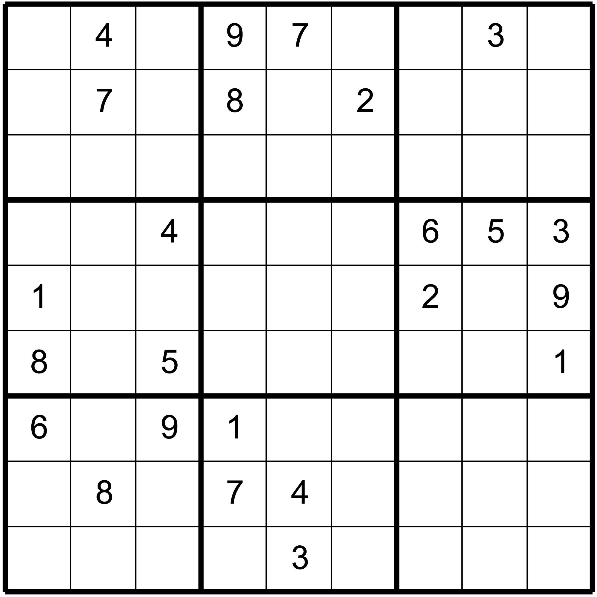 100 Sudoku Medium and Hard Vol 2 | Digital Puzzle Games | Sudoku ...