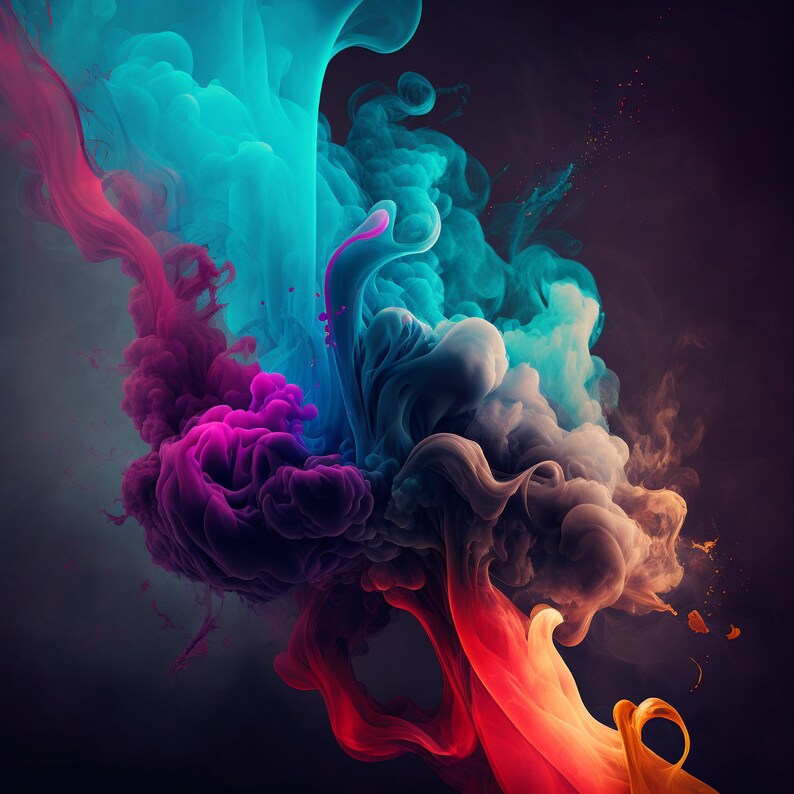 10 Magic Texture Digital Art Background Mockup Backdrop Wall Digital ...