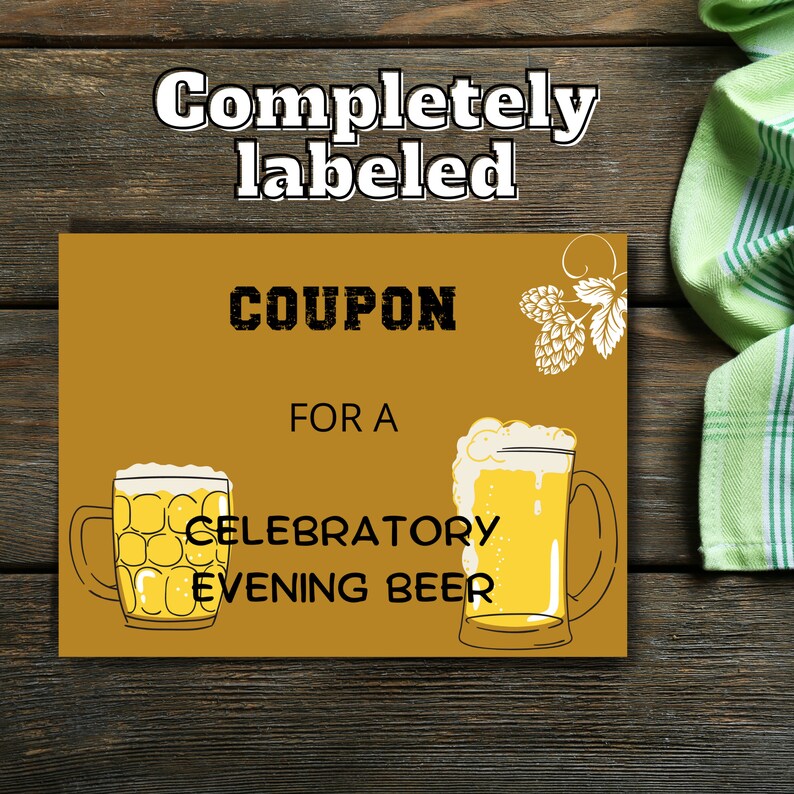 12 Vouchers for Colleagues | Personalized Coupons to Print Yourself ...