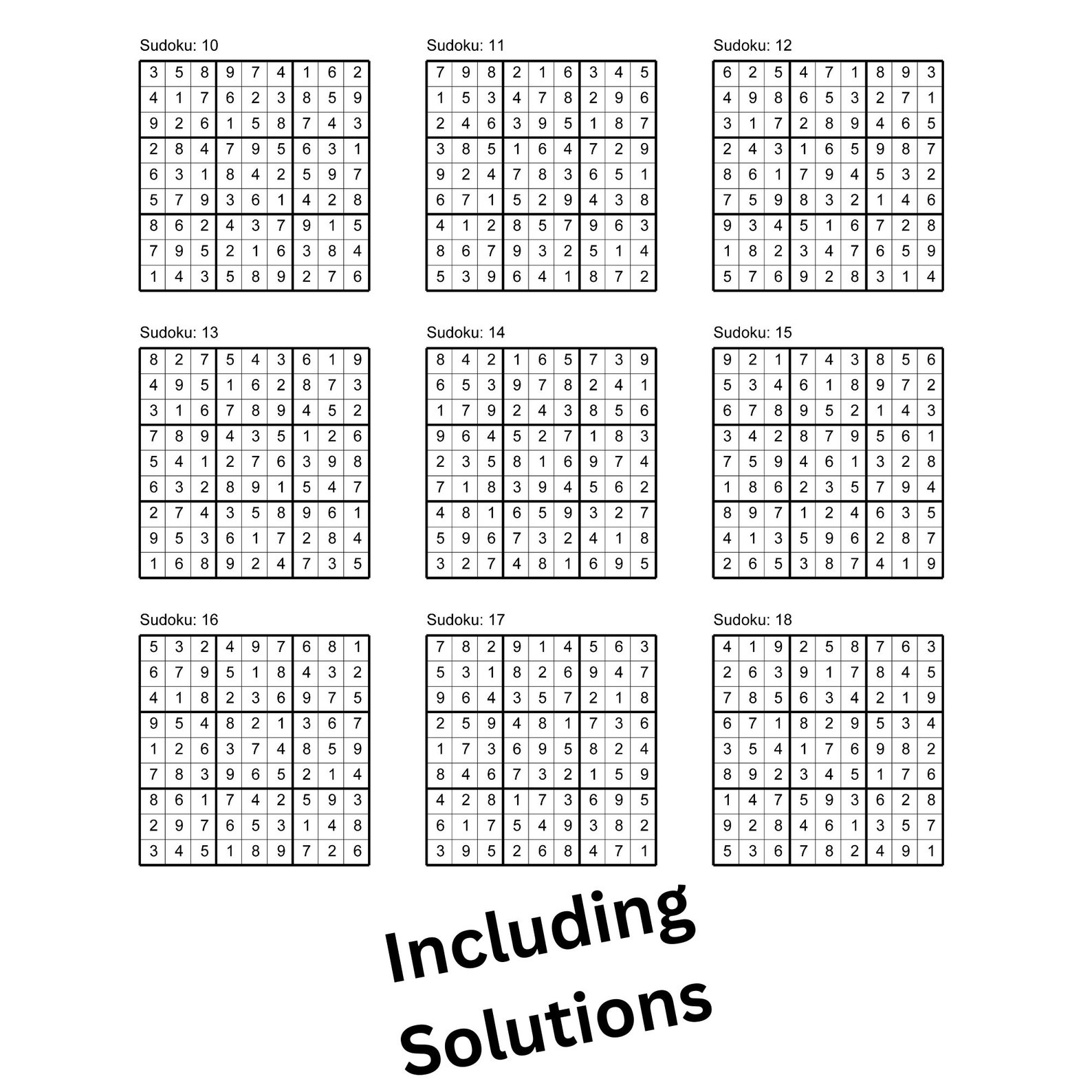 400 Sudoku Medium and Hard Vol 2 Digital Puzzle Games Sudoku Printable ...