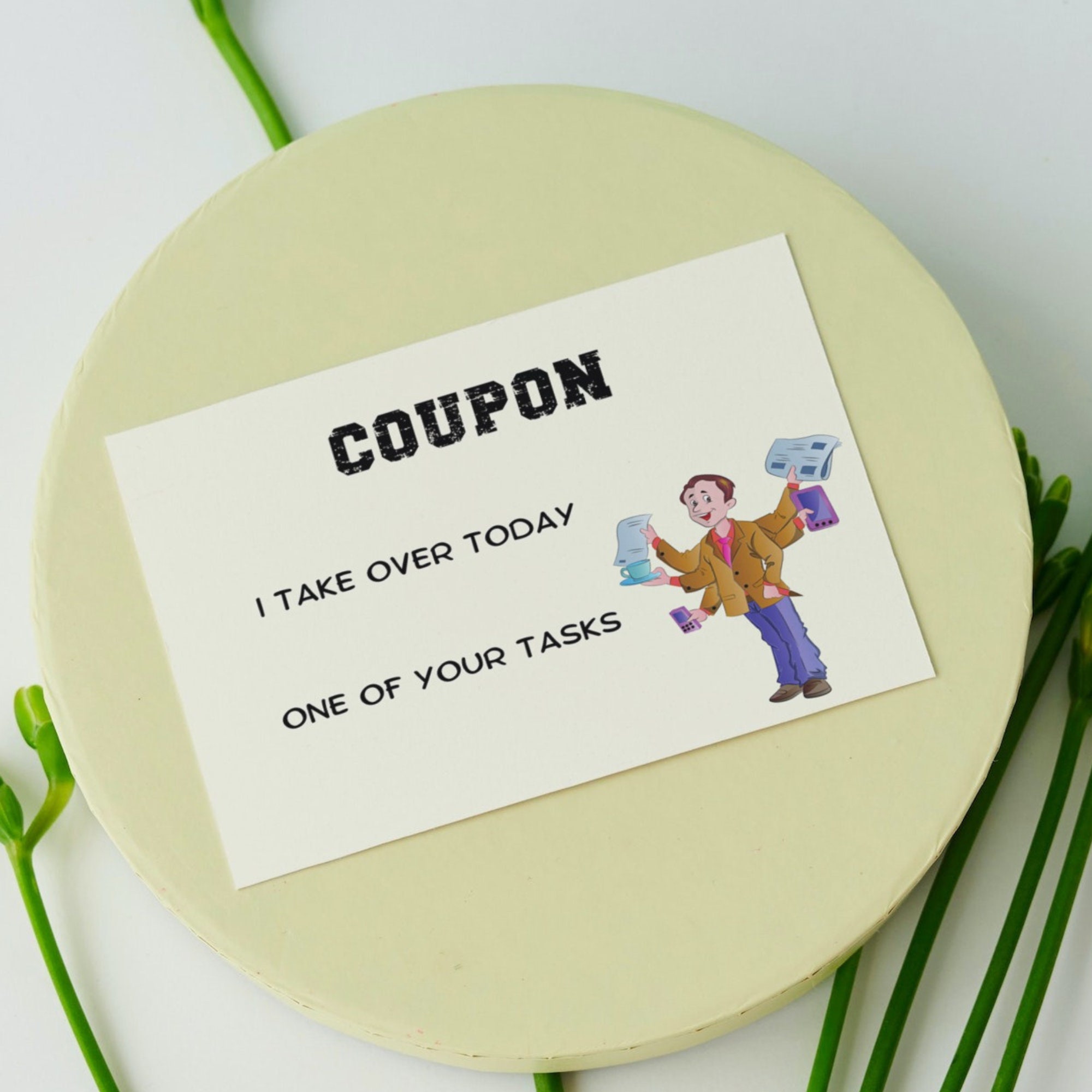 12 Vouchers for Colleagues | Personalized Coupons to Print Yourself ...