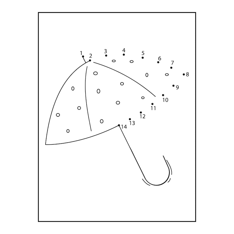 70 Autumn Dot to Dot Pages | Coloring Pages Kids and Toddlers | Connect ...