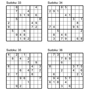 400 Sudoku Medium and Hard Vol 2 | Digital Puzzle Games | Sudoku ...