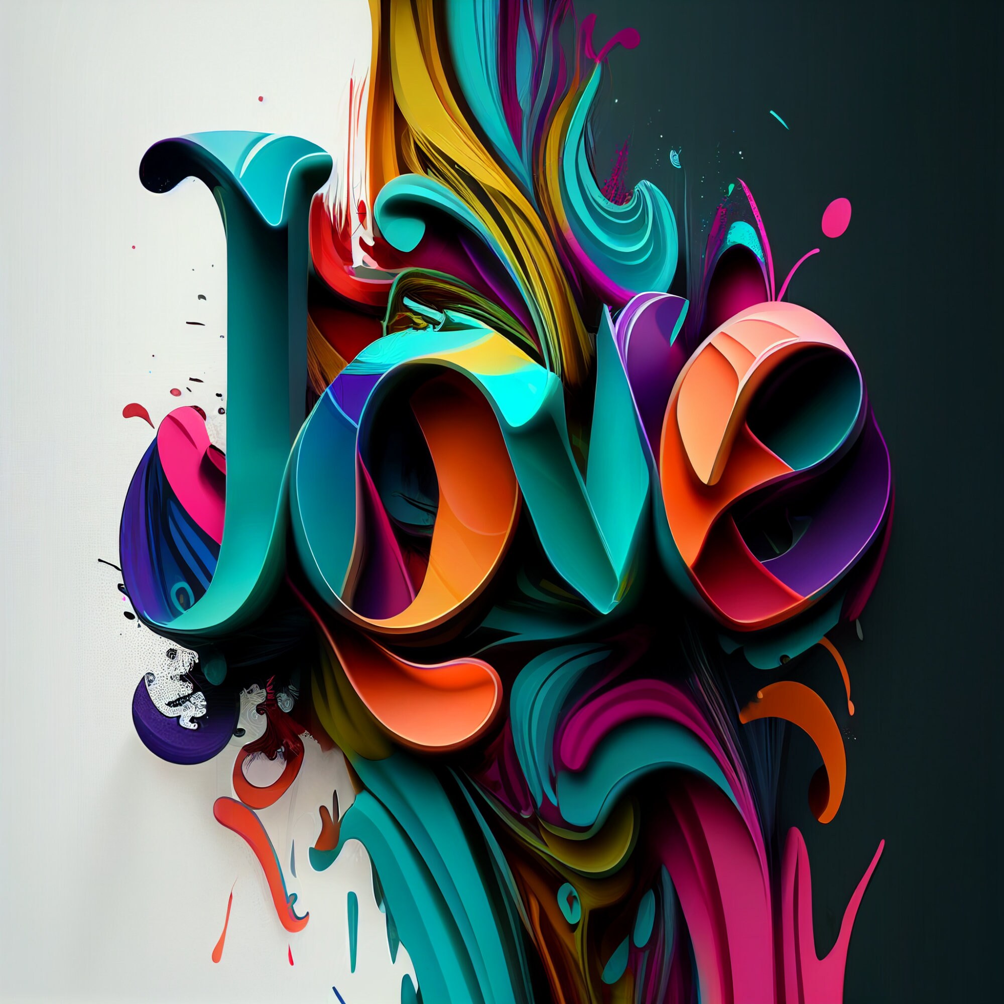 10 Love Texture Digital Art Background Mockup Backdrop Wall Digital ...