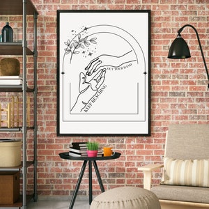 Keep Reaching Out Your Hand-printable Wall Decor Digital Download-8x10 ...