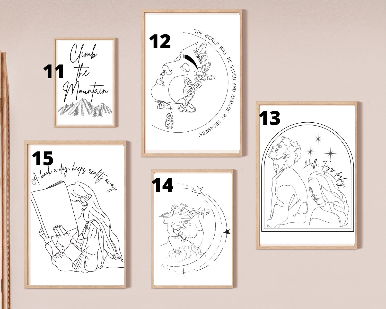 SJM Book Series Print Bundle, Choose Any 5 (digital Download) - Etsy