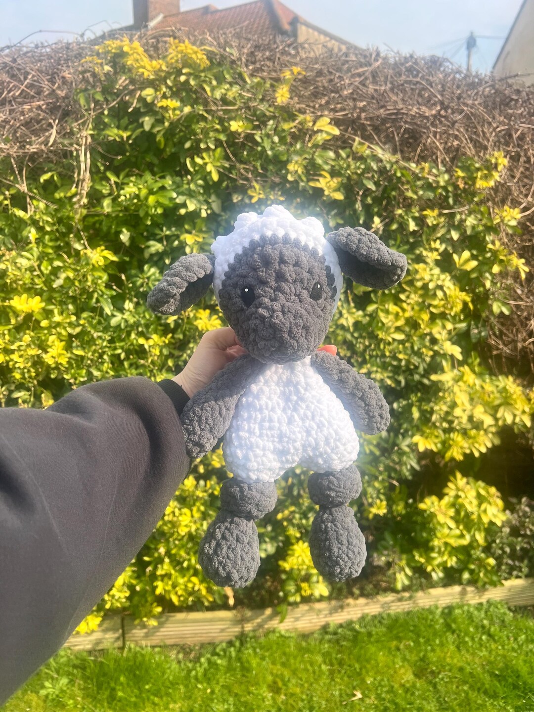 Crochet Lamb Snuggie - Etsy