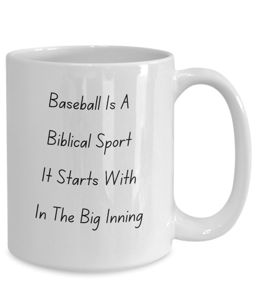 Baseball Mug, Biblical Sport Mug, Gift for Baseball Mom/dad, Father's ...