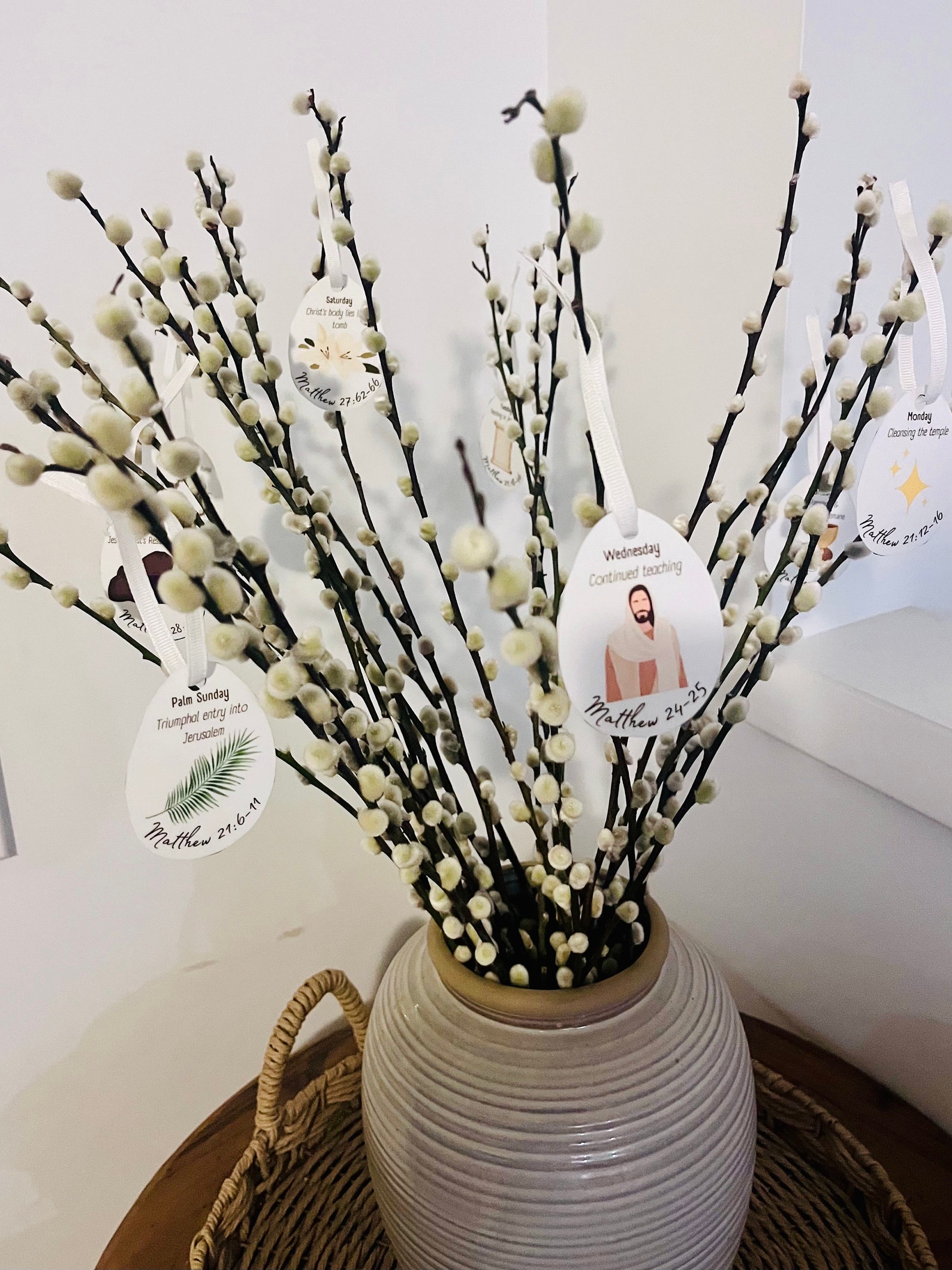 Easter Egg Holy Week Ornaments/garland Printable | Digital Download ...