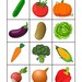 Printable VEGETABLE Themed BINGO Game for Preschool, Toddlers ...