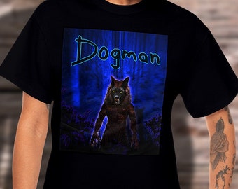 Cryptid Dogman Shirt - Etsy